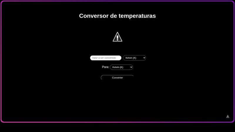 Conversor de temperaturas - ID2