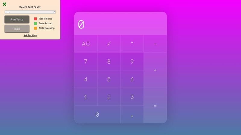 freeCodeCamp - Build a JavaScript Calculator