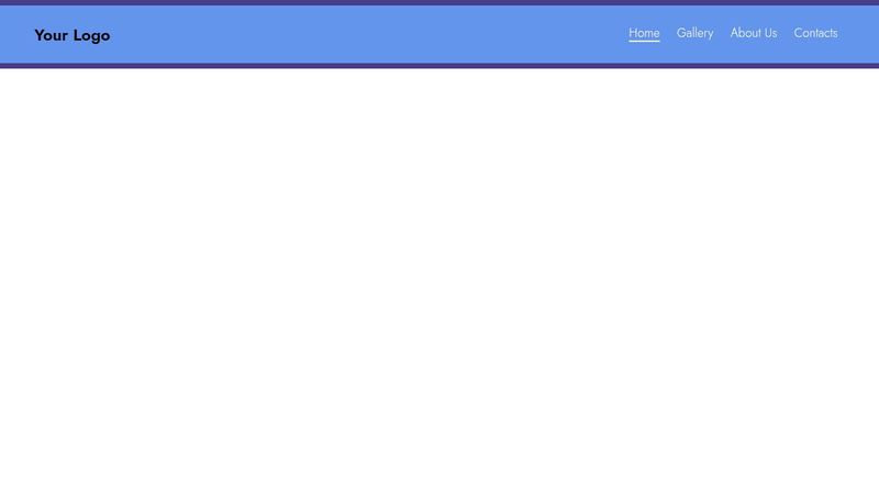 Navbar with underline animation (Not Responsive yet)