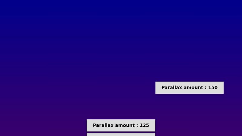 Parallax Vanilla