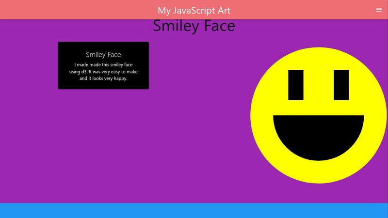 JSS11 Project 3: My JavaScript Art