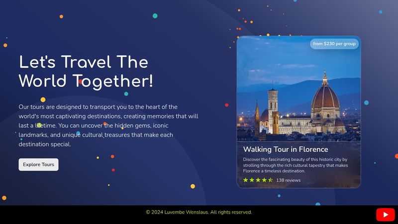 Cube Effect Slider | Swiper JS and tsParticles