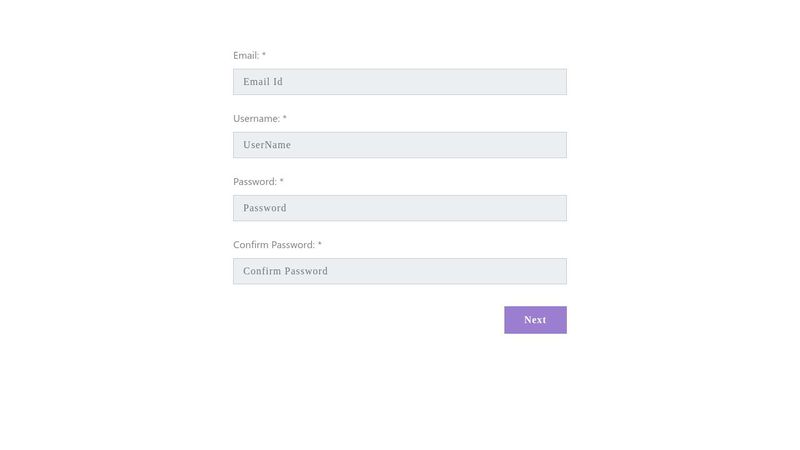 Multistep Bootstrap 4 form
