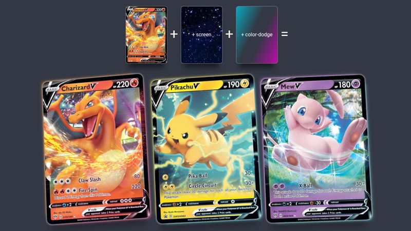 Pokemon Card Holo Effect