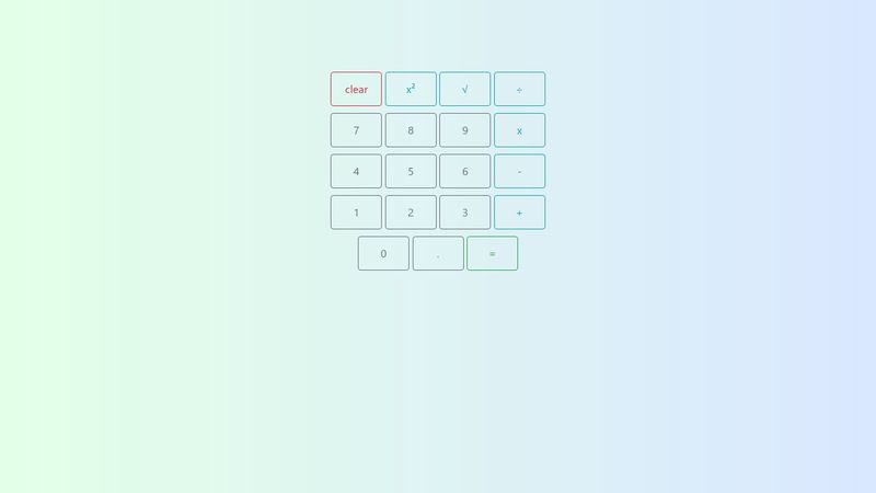 Bootstrap+JS Calculator