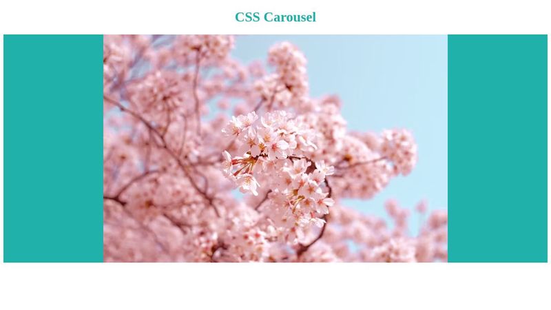 CSS Carousel