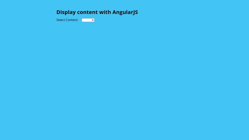 Simple content toggle with AngularJS