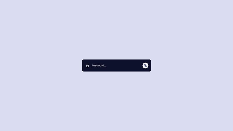 Show Hide Password Using Html Css And Javascript 3008