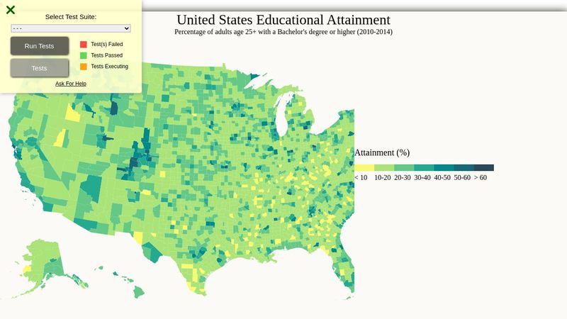 D3 Choropleth Map Project
