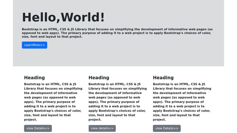 bootstrap-assignment-1