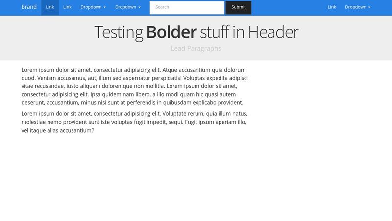 Bootstrap Hover