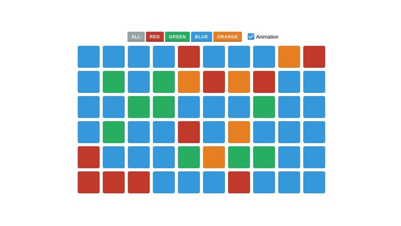 Filtering Elements (Vanilla JS)