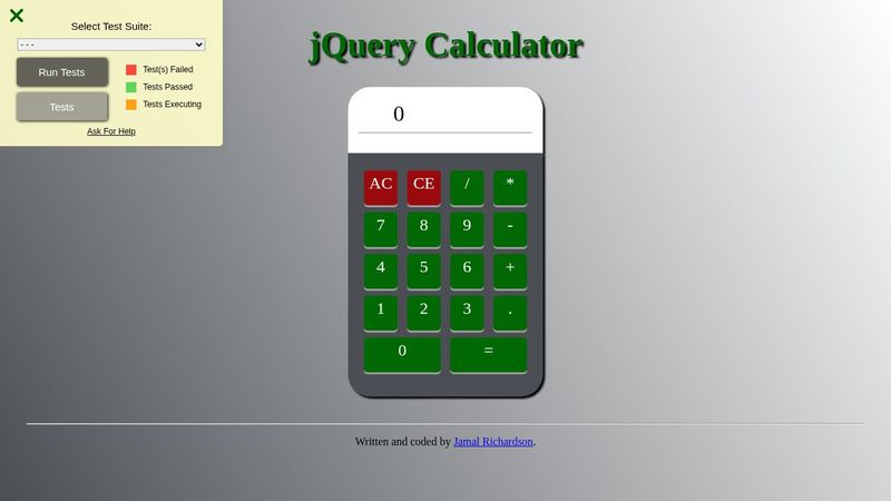 JavaScript Calculator - FCC
