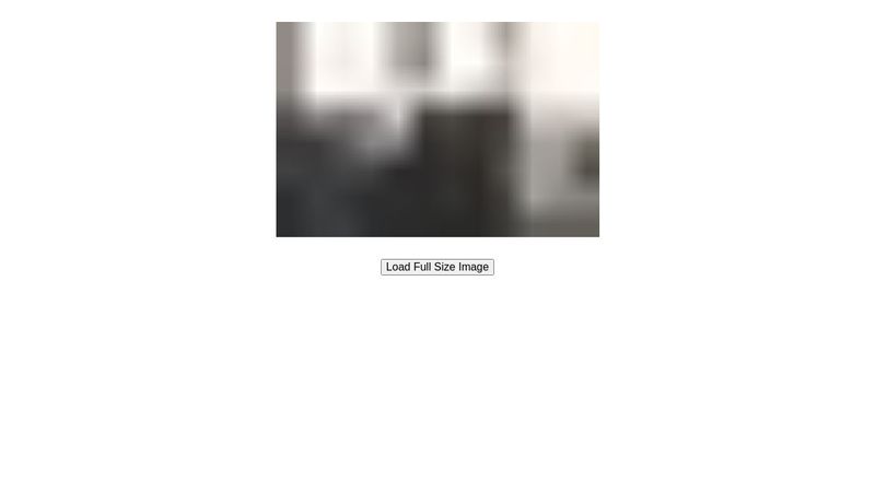 The Easy Blur Up Technique: Lazing Load an Image with a CSS background as the placeholder