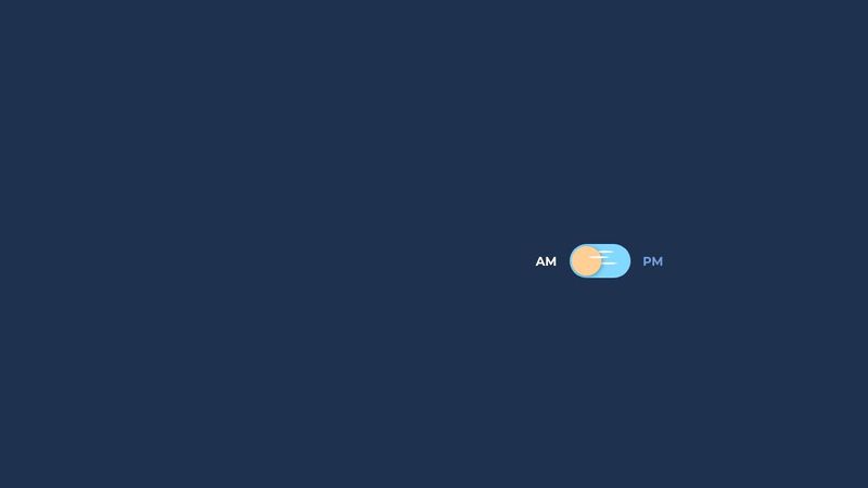 Pure Css "day and night" toggle