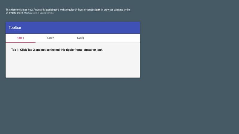Angular Material Tabs with UI-Router
