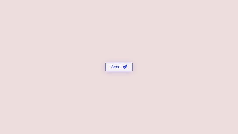 Animated Send Button - Paper Plane