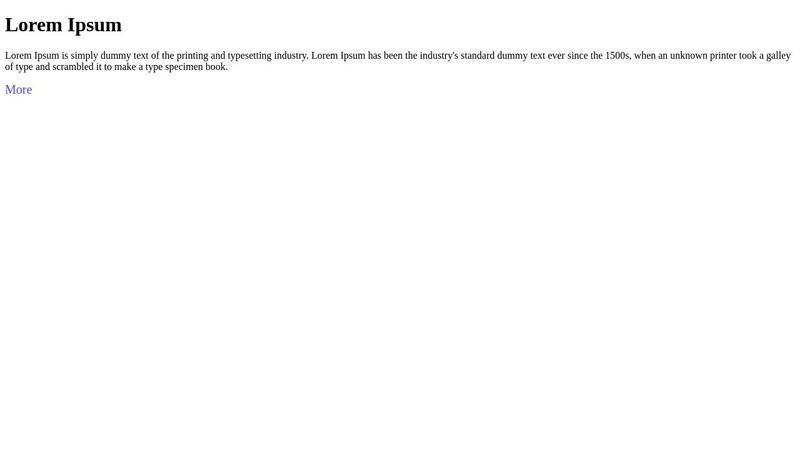 Pure CSS Collapsible Sections