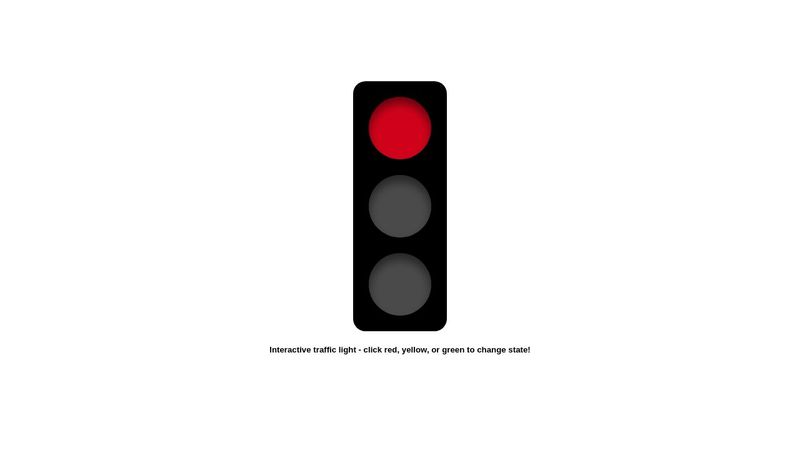React Traffic Light