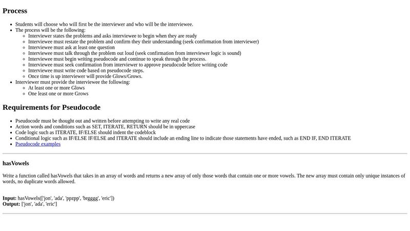 Algo Practice - 9 & Paired Interview