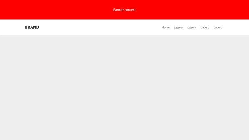 Auto hiding Navbar on scroll down + Auto hiding Banner