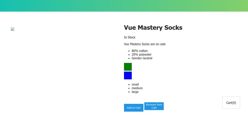 Vue Instance Sample