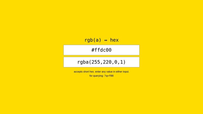 convert rgb(a) to hex or vice versa