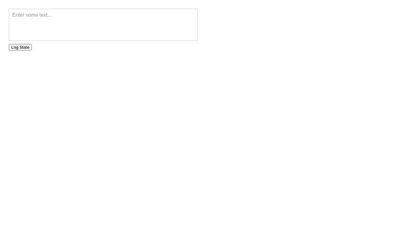 Plain Text Editor - Draft.js example