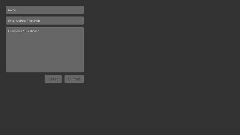 JS Powered Anti-Spam Contact Form