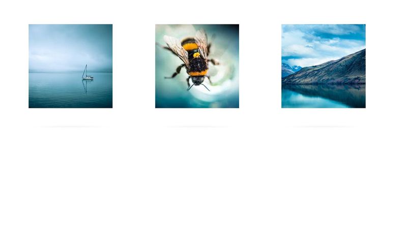 CSS 3D Image Flip Gallery With Dynamic Shadows