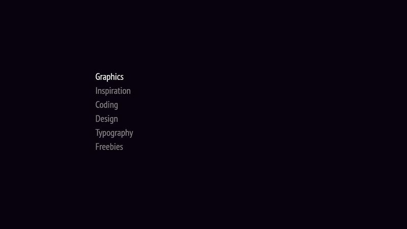 css3 and jquery blur menu