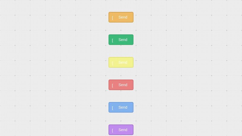 Animated send button