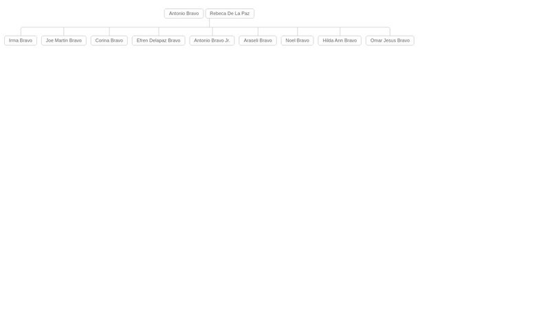 CSS3 Family Tree - Horizontal