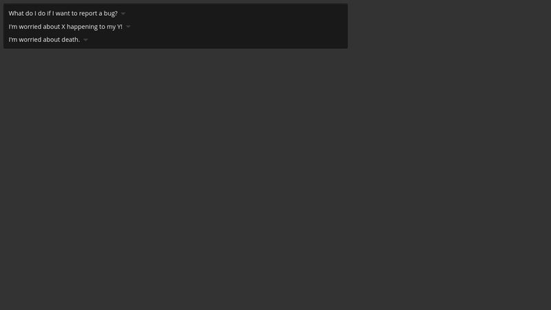 Basic Q&A/FAQ Module (CSS Only)