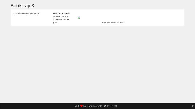 Bootstrap 3 vertical align in grid