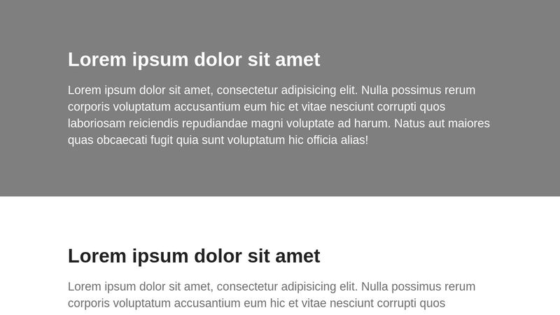 Fixed Background Image Sections