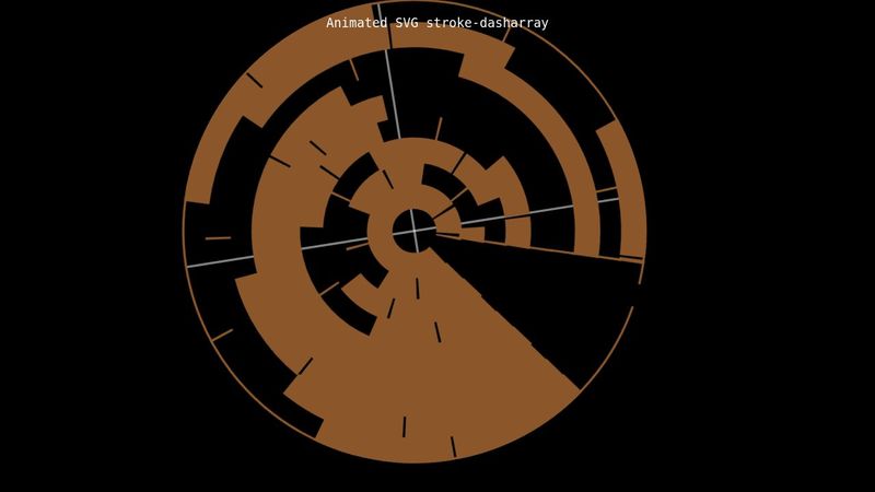 Animated SVG stroke-dasharray