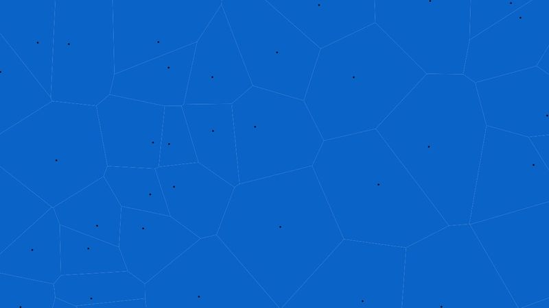 Voronoi using D3.js