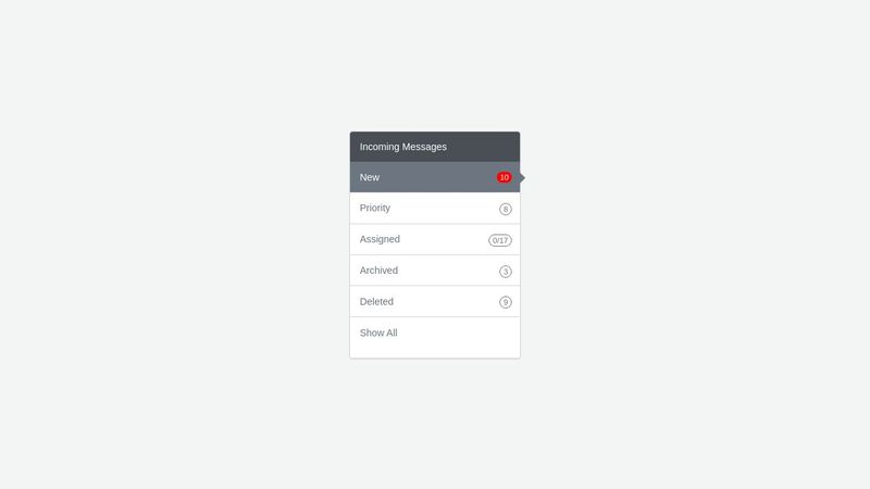 A Responsive Menu