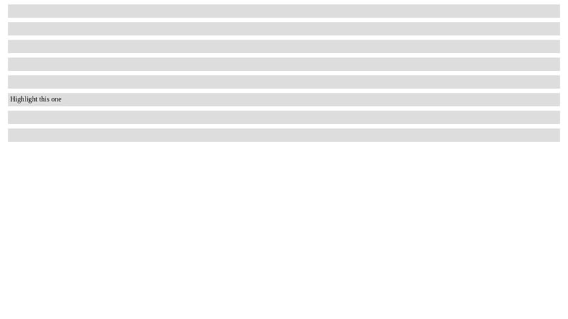 Impossible CSS Targeting