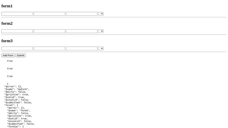 AngularJS ng-forms in forms