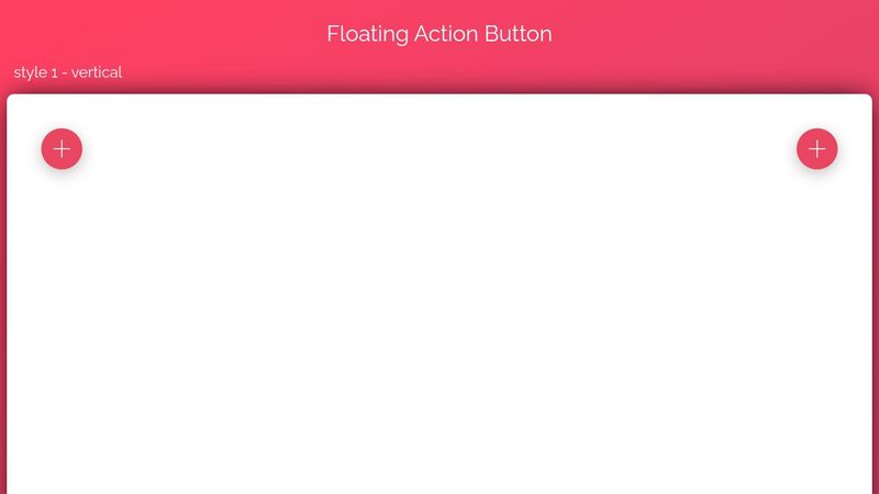 Floating Action Buttons