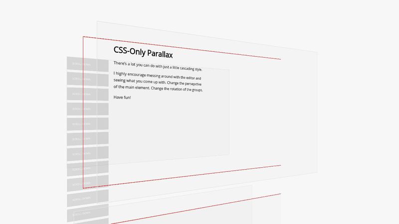 CSS-Only Parallax