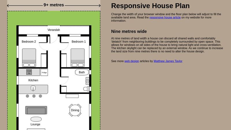 Responsive house