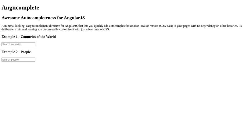 Autocomplete-services