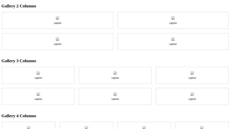 CodePen - Responsive Native WordPress Gallery