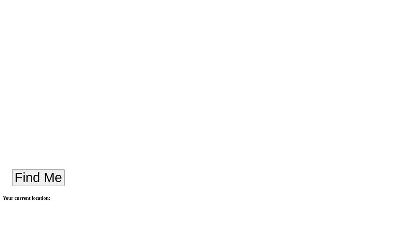 HTML5 Geolocation Experiment