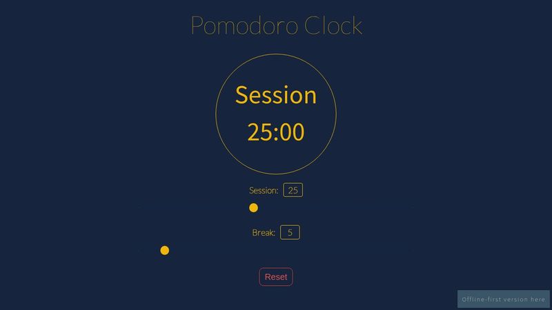 Pomodoro Clock (Vue.js 2)