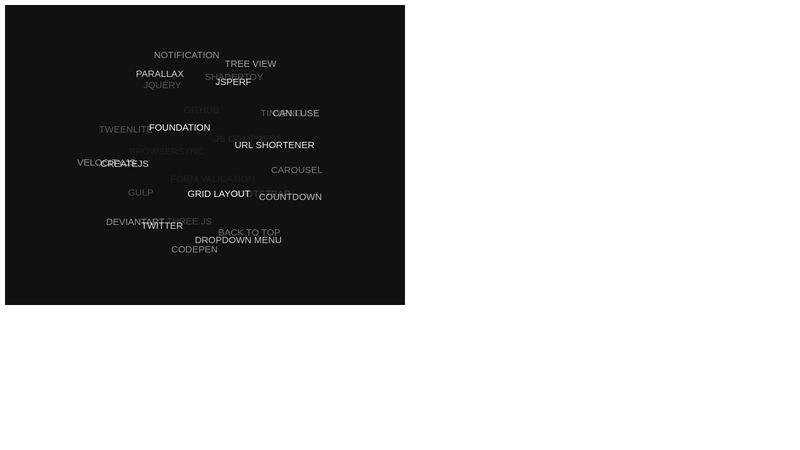 jQuery SVG 3D Tag Cloud Plugin
