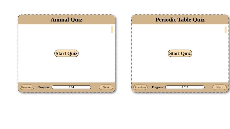Responsive JS Quiz Template